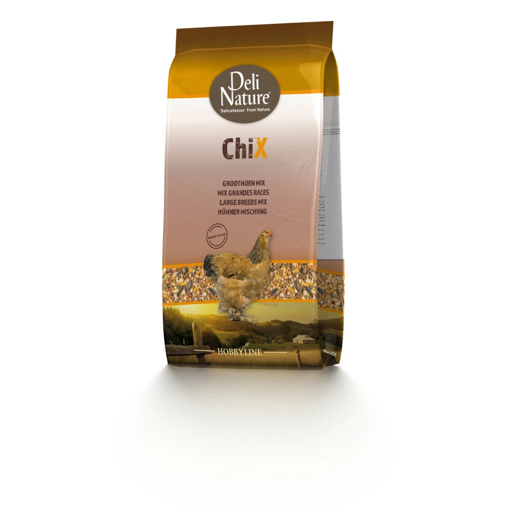 Deli Nature kippenvoer ChiX groothoen mix 4 kg