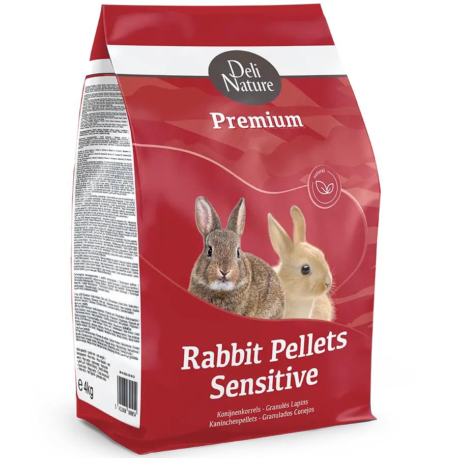Deli Nature - Konijnenkorrels Sensitive Premium 4kg