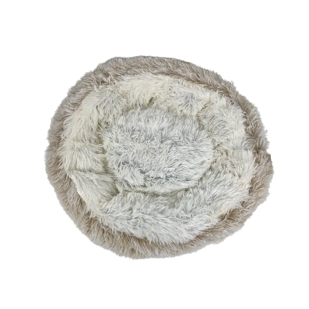 Dierenmand Sam Ø50cm - Taupe/wit