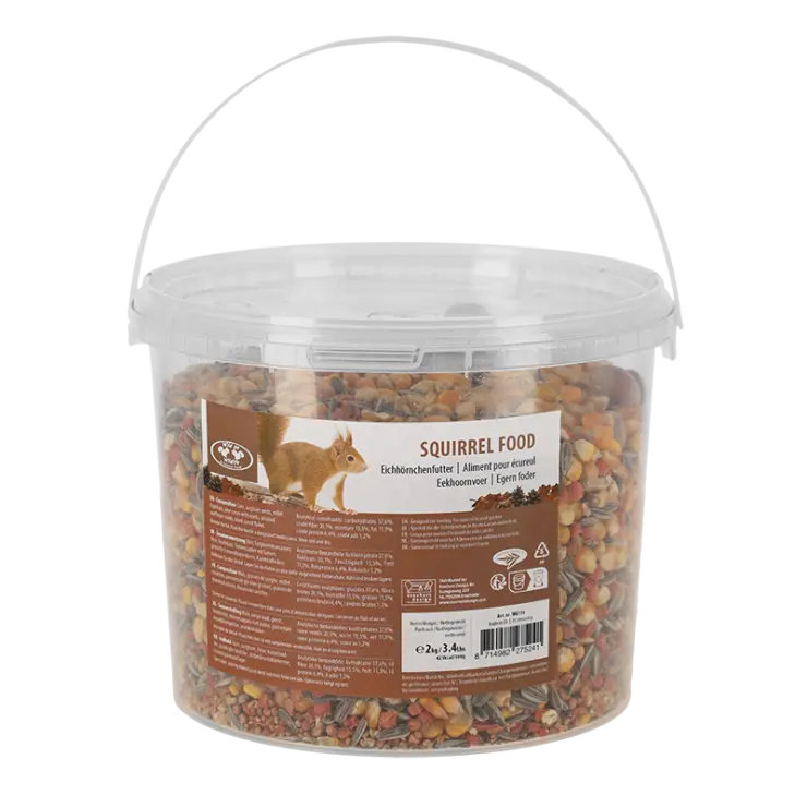 Eekhoorn voer In Emmer 2kg