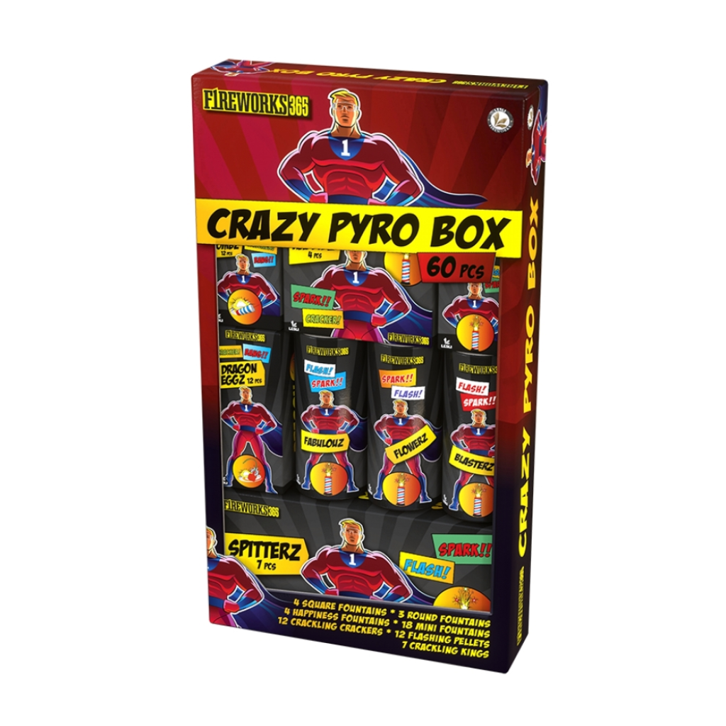 Jeugdvuurwerk - Crazy Pyro Box
