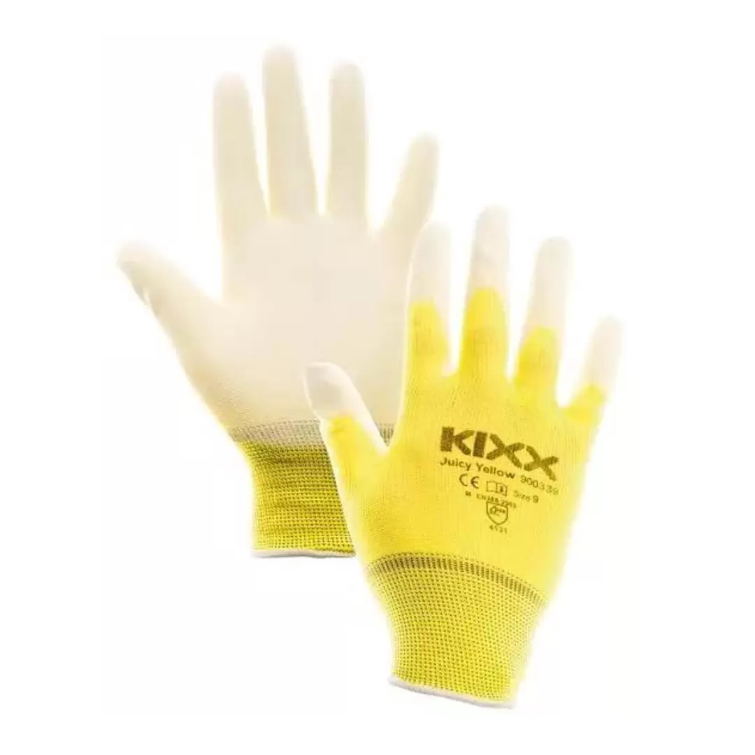 Kixx Handschoen Juicy Yellow - Maat 9