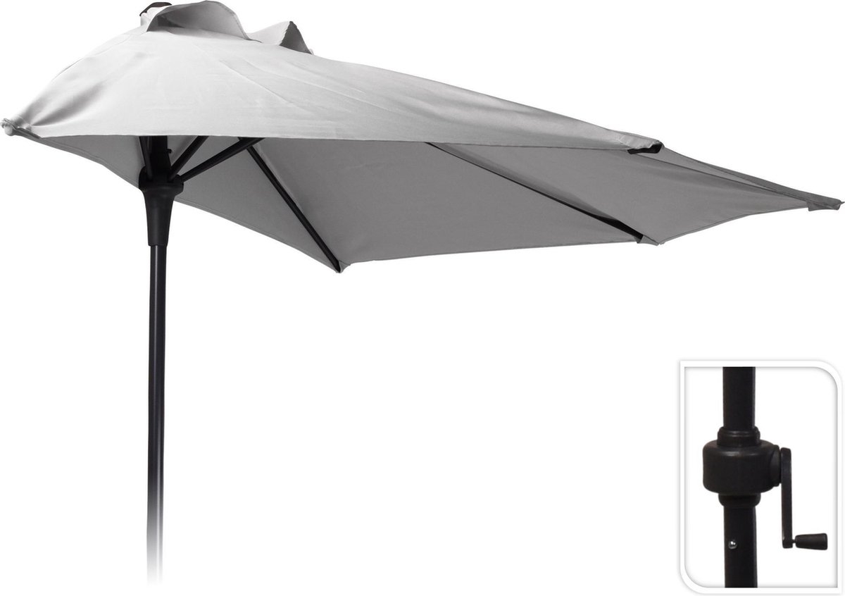 Balkon parasol half rond 250