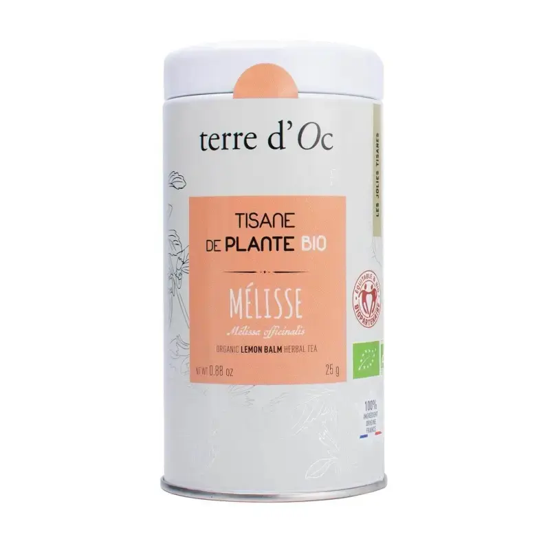 Terre d'Oc Bio Kruidenthee Lemon Balm - 25g