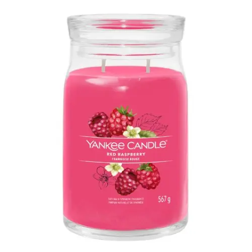 Yankee Candle Signature Red Raspberry Large Jar